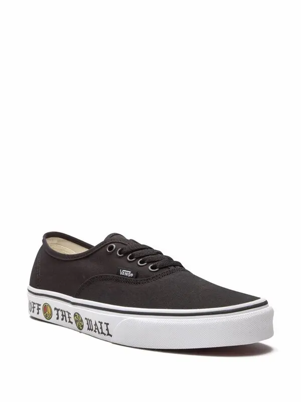 VANS Authentic Sidewall Sneakers - Black