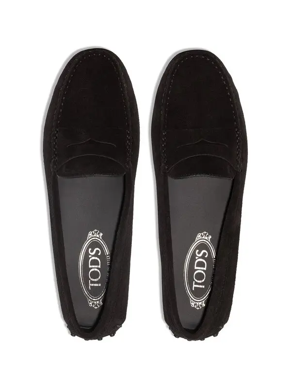 TOD'S Suede Loafers - Black