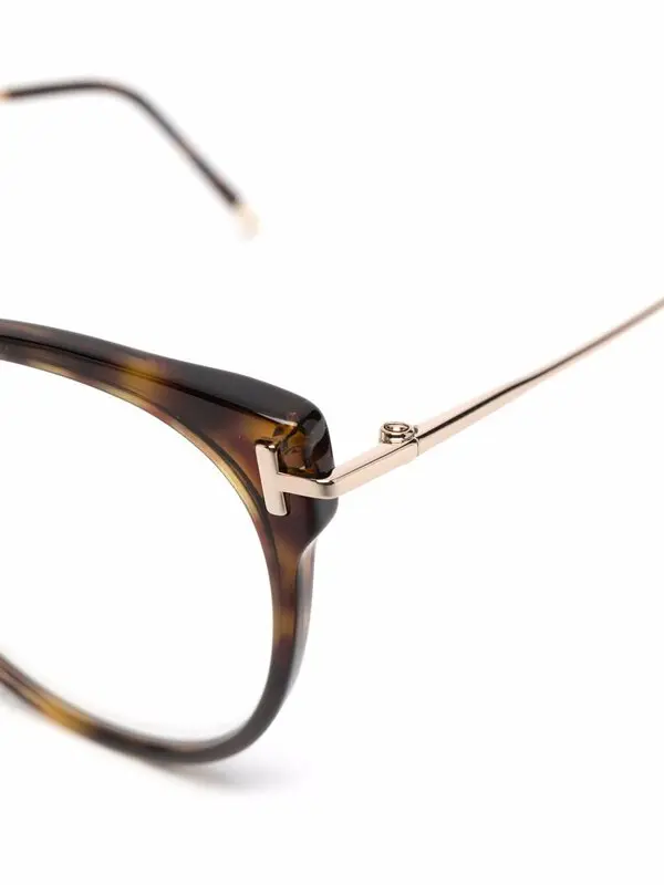 TOM FORD Oversized Tortoiseshell-frame Glasses