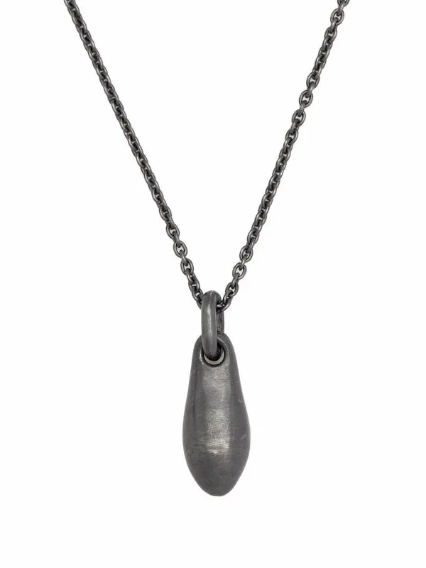 PARTS OF FOUR Chrysalis Pendant Necklace - Grey