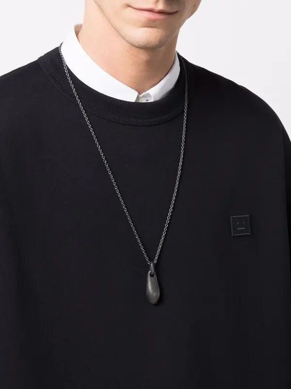 PARTS OF FOUR Chrysalis Pendant Necklace - Grey