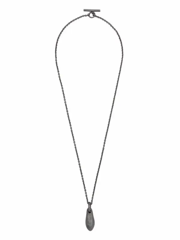 PARTS OF FOUR Chrysalis Pendant Necklace - Grey