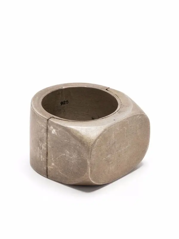 PARTS OF FOUR Sistema Chunky Ring - Silver