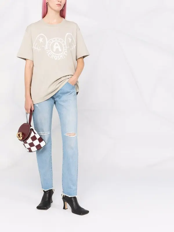 Junya Watanabe Distressed Skinny-cut Jeans