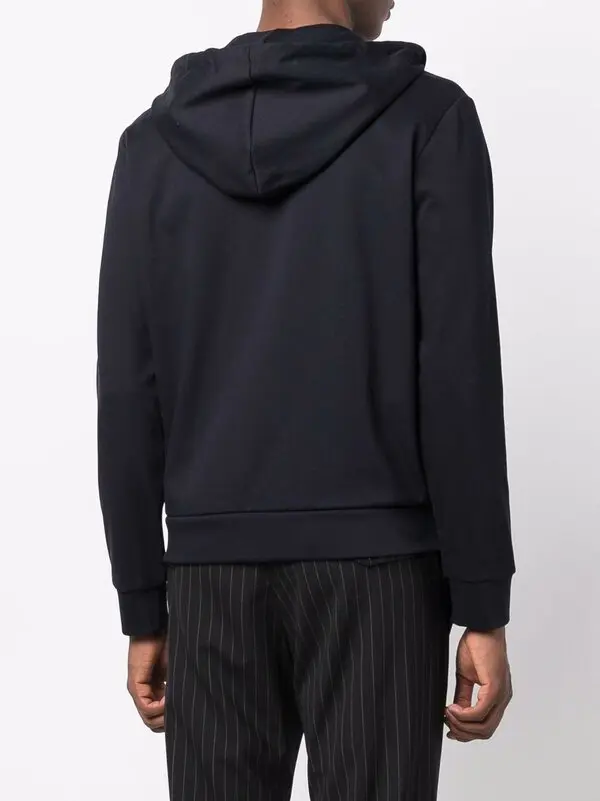 Emporio Armani Zip-up Hoodie - Blue
