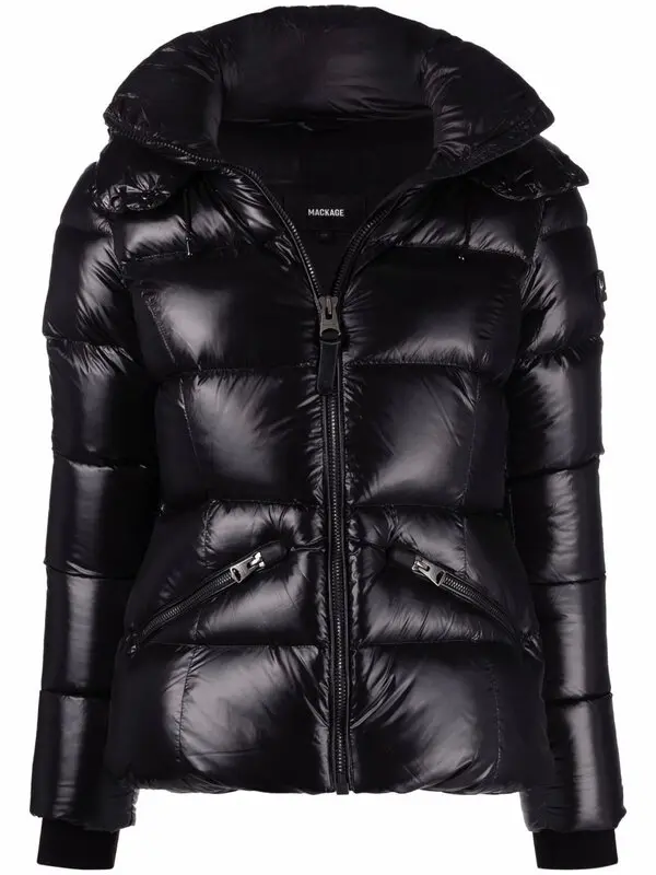 Mackage Madlyn Padded Zipped Jacket - Black