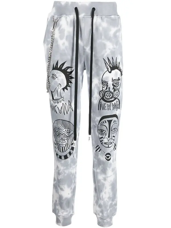 HACULLA. Tie Dye-print Drawstring Track Pants