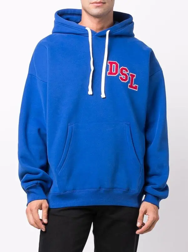 DIESEL® Patch-detail Cotton Hoodie