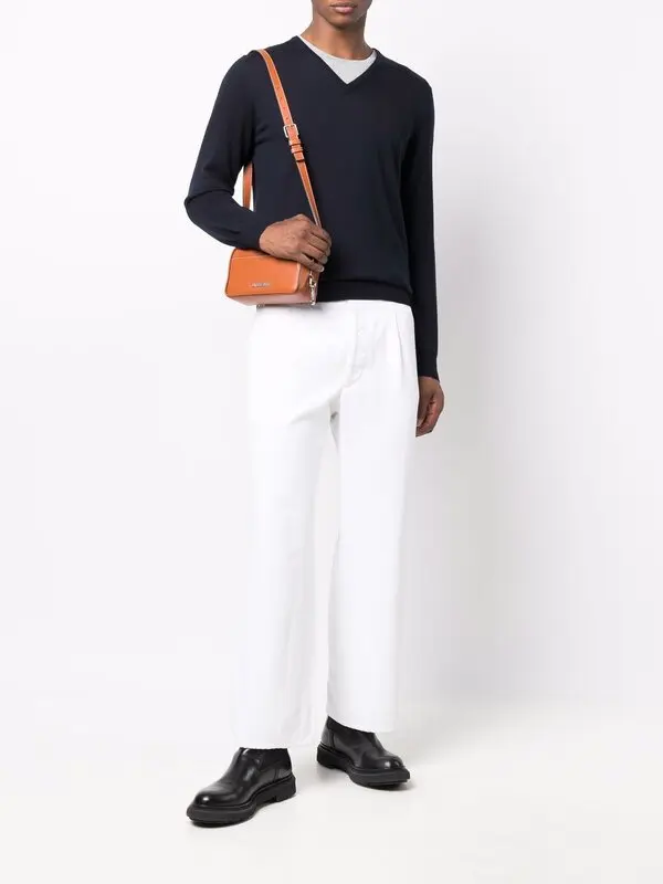 FILERIA Wool V-neck Jumper