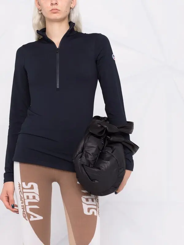 Fusalp Logo-patch Zip-up Top - Blue