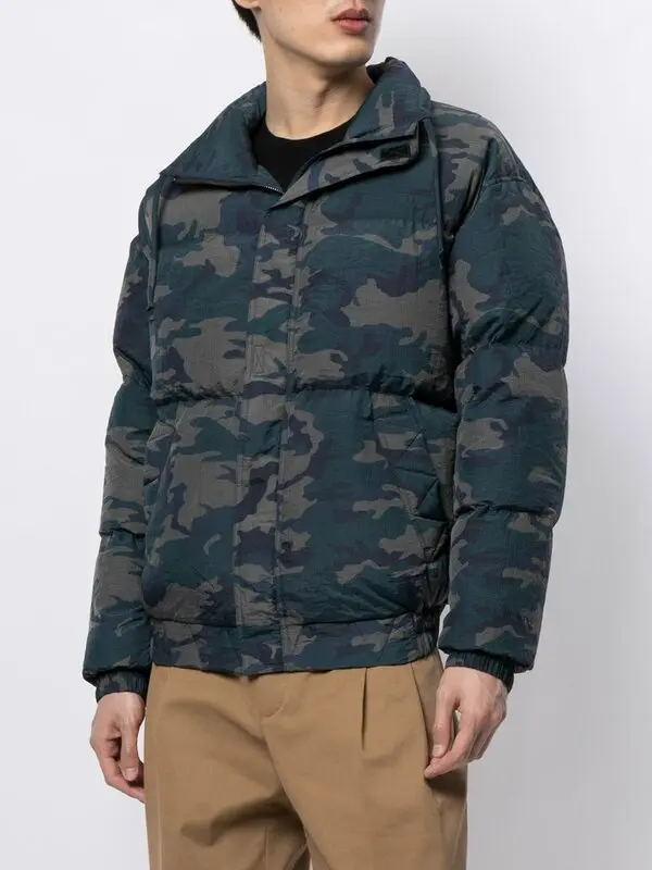 PORTS V Heart Earth Camouflage Padded Jacket