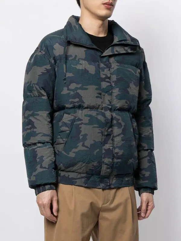 PORTS V Heart Earth Camouflage Padded Jacket