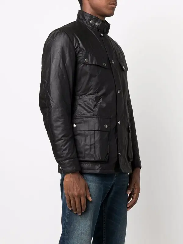Barbour Wax-coated Zipped Jacket