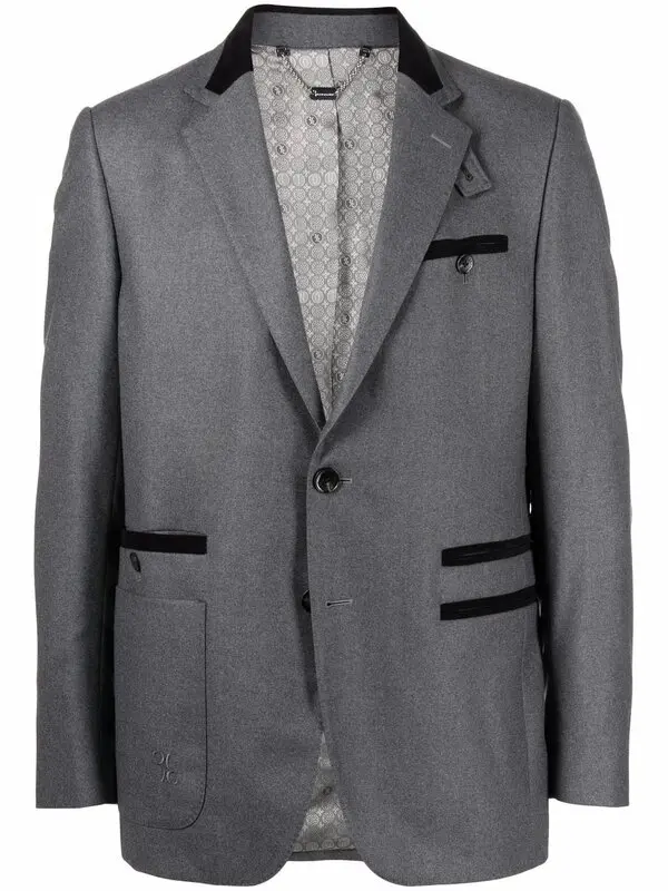BILLIONAIRE Tailored-fit Virgin Wool Blazer