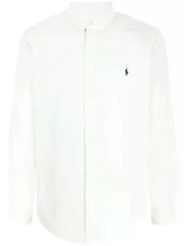 Polo Ralph Lauren Embroidered Logo Shirt - White
