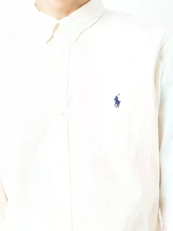Polo Ralph Lauren Embroidered Logo Shirt - White