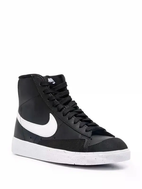 Nike Blazer Mid '77 High-top Sneakers - Black