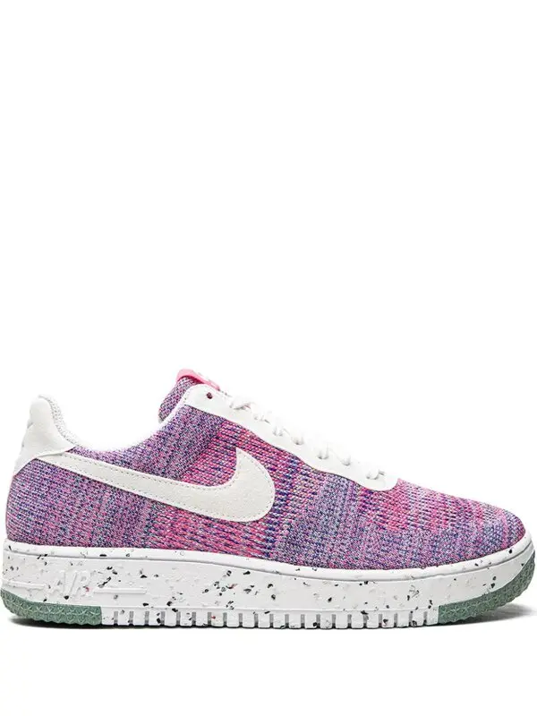 Nike Air Force 1 Low Crater Flyknit Sneakers - Purple