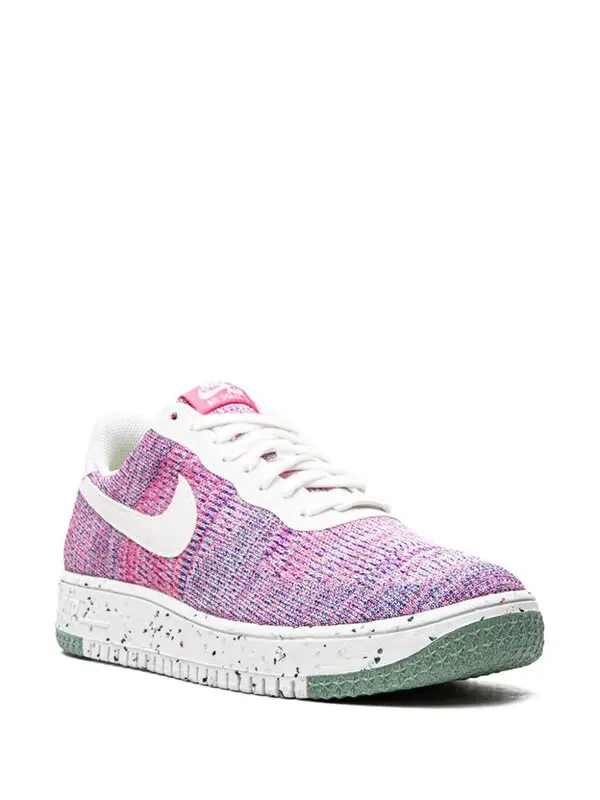 Nike Air Force 1 Low Crater Flyknit Sneakers - Purple