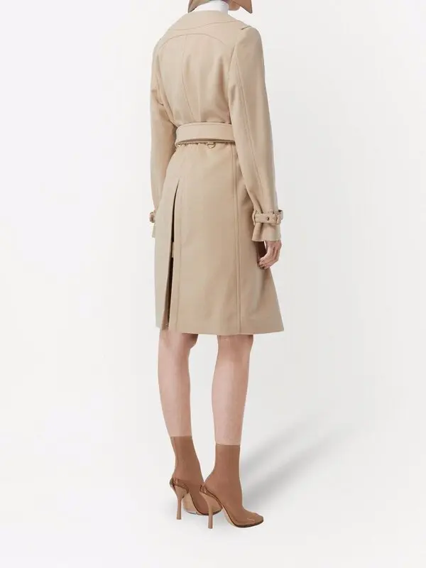 Burberry Double-breasted Trench Coat - Neutrals