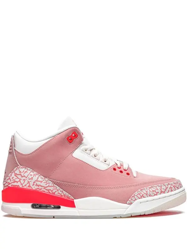 JORDAN Air 3 Rust Sneakers - Pink