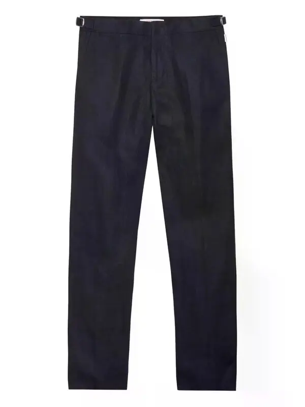 Orlebar Brown Griffon Linen Trousers - Blue