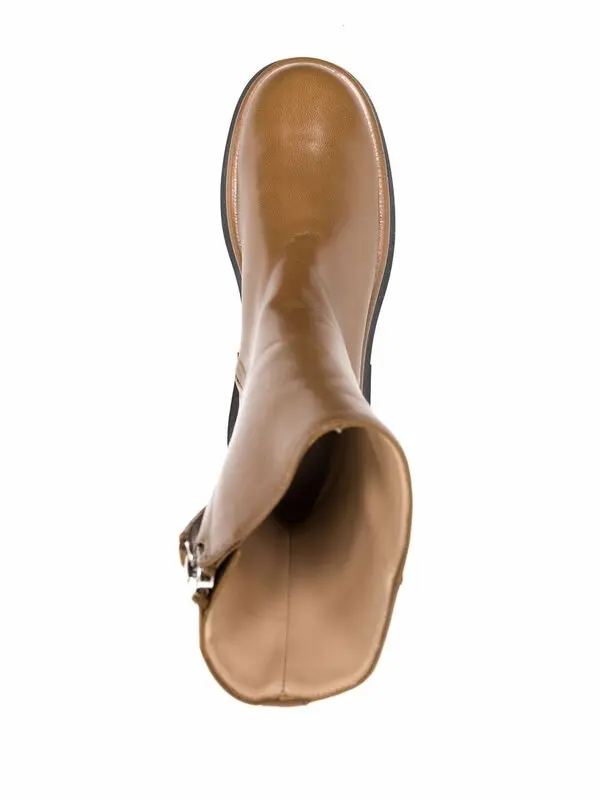 WANDLER Zip-up Leather Boots