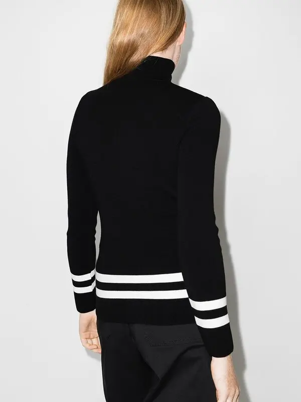 Fusalp Judith Ski Knit Turtleneck Jumper - Black