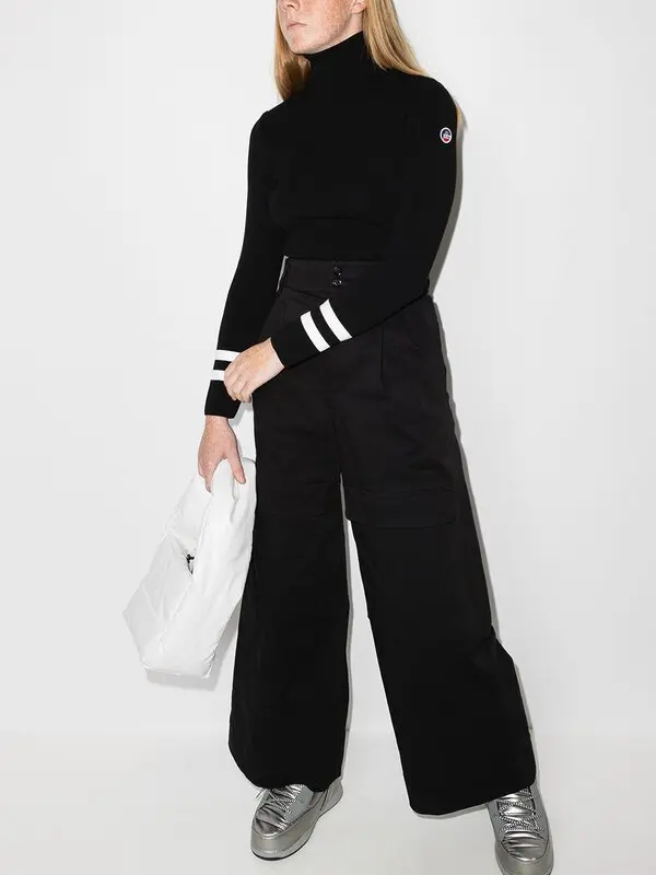 Fusalp Judith Ski Knit Turtleneck Jumper - Black