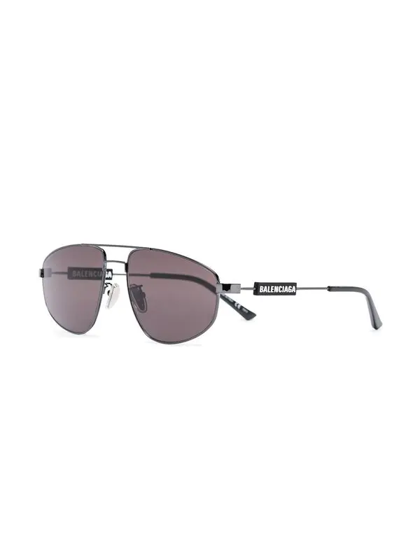 Balenciaga Double-bridge Pilot-frame Sunglasses