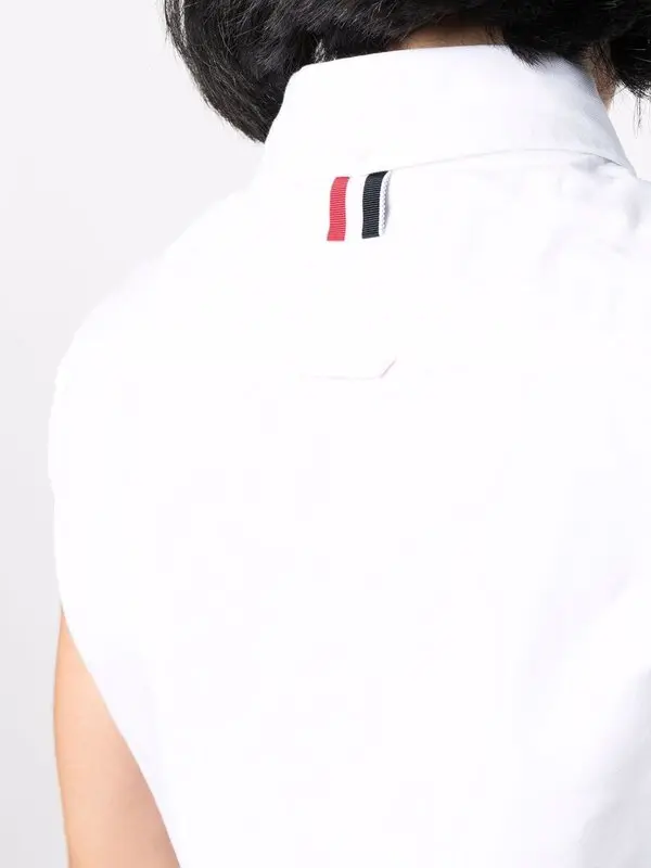 Thom Browne Sleeveless Oxford Shirt