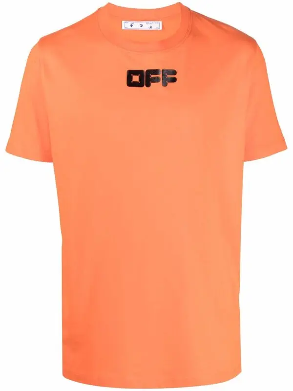 Off-White Logo-print Short-sleeve T-shirt