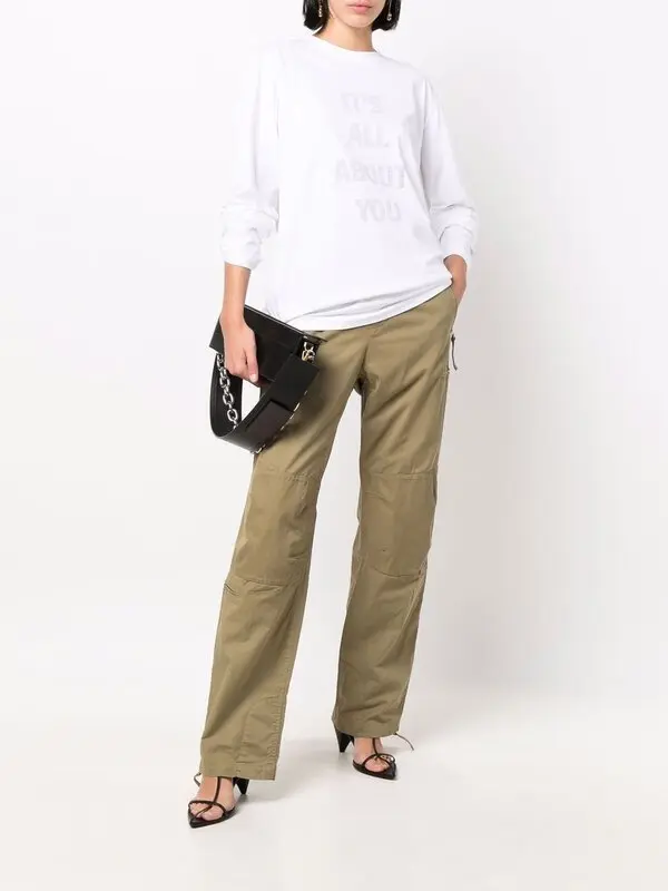 Helmut Lang Zip-pocket Straight-leg Trousers