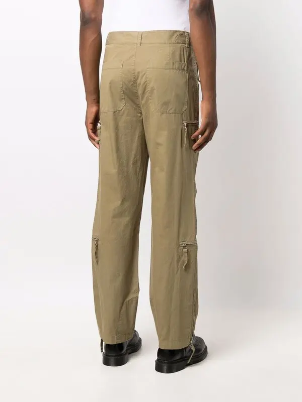 Helmut Lang Zip-pocket Straight-leg Trousers