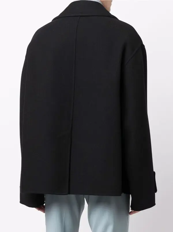 Valentino Garavani Double-breasted Virgin Wool-blend Coat