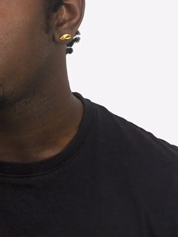 TRUE ROCKS Crab Claw Stud Earring - Gold