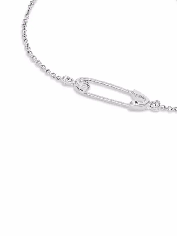 TRUE ROCKS Safety Pin Charm Bracelet