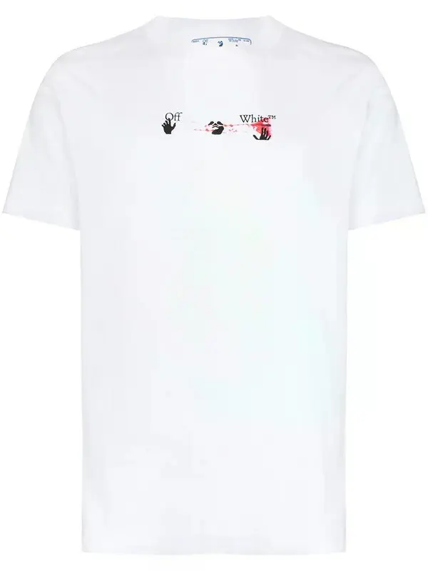 Off-White Painted-style Arrows T-shirt - White