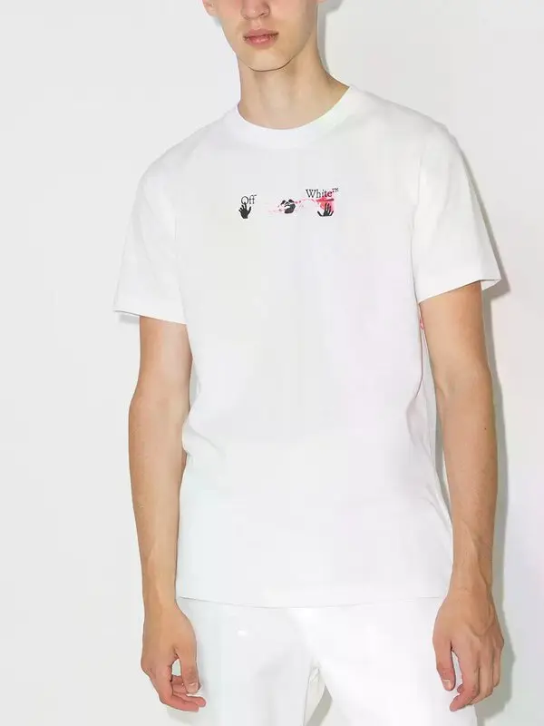 Off-White Painted-style Arrows T-shirt