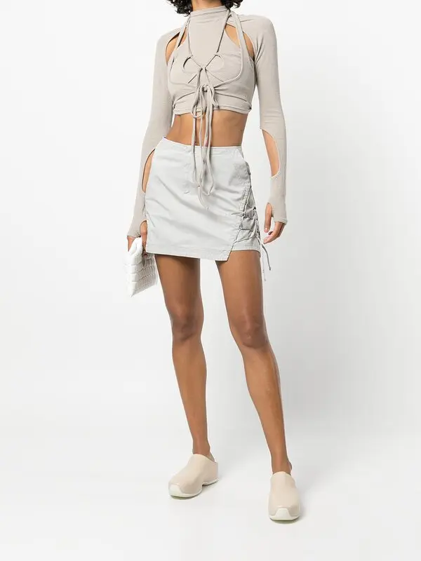 HYEIN SEO Crossover-strap Cut-out Top