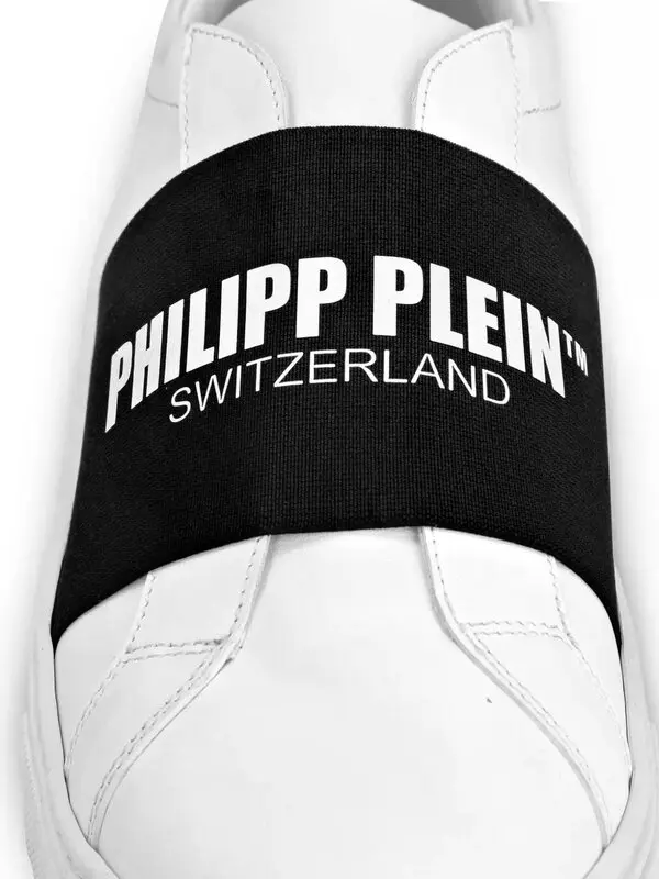 Philipp Plein Logo Slip-on Sneakers