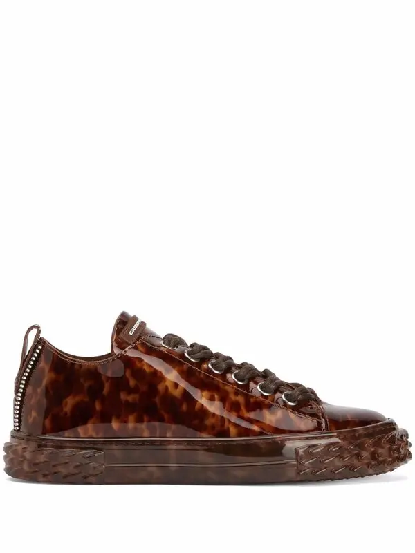 GIUSEPPE ZANOTTI Blabber Low Top Sneakers - Brown
