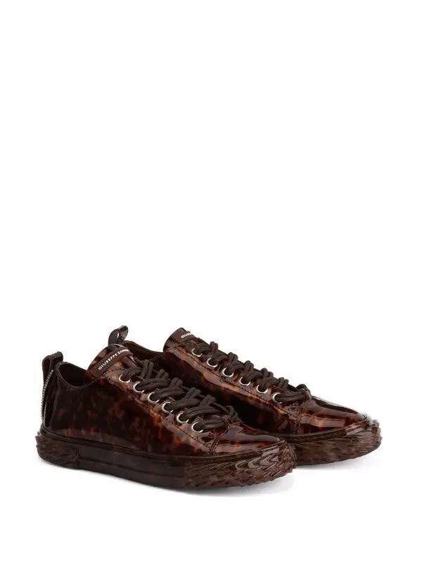 GIUSEPPE ZANOTTI Blabber Low Top Sneakers - Brown