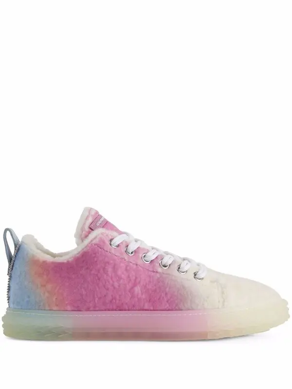 GIUSEPPE ZANOTTI Blabber Lace-up Sneakers - Pink