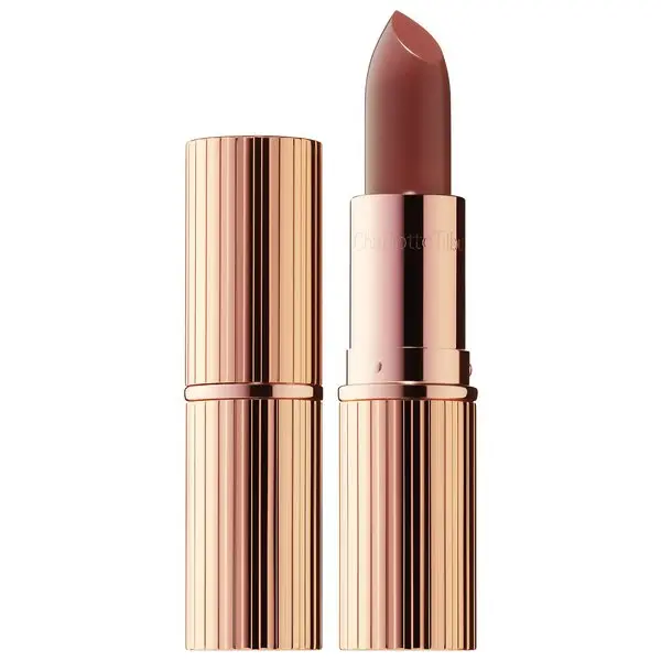 Charlotte Tilbury K. I.s. S.i. N.g Satin Shine Lipstick - Pillow Talk Deep