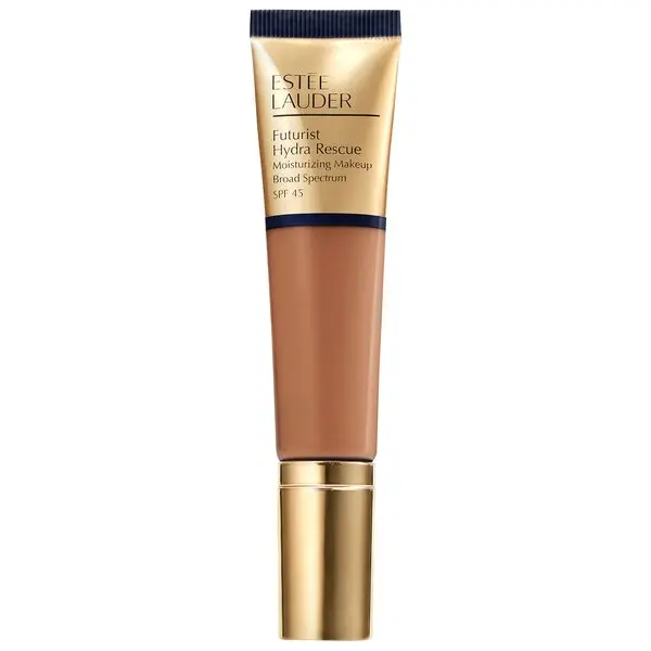 Estée Lauder Futurist Hydra Rescue Moisturizing Foundation Spf 45 With Vitamin E - 5n2 Amber Honey