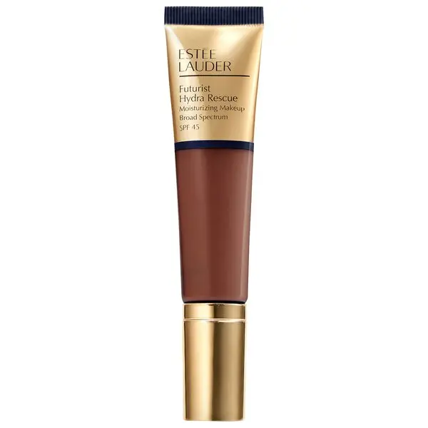 Estée Lauder Futurist Hydra Rescue Moisturizing Foundation Spf 45 With Vitamin E - 7n2 Rich Amber