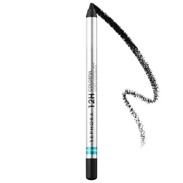 SEPHORA COLLECTION 12 Hour Colorful Contour Pencil Eyeliner - 01 Black Lace