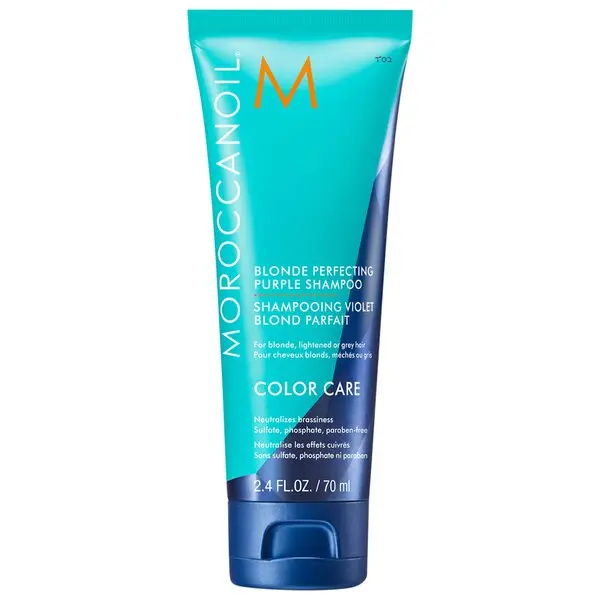 MOROCCANOIL® Mini Blonde Perfecting Purple Shampoo - One-color