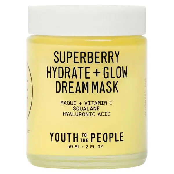 Youth To The People Superberry Hydrate + Glow Dream Night Cream + Mask With Vitamin C - One-color
